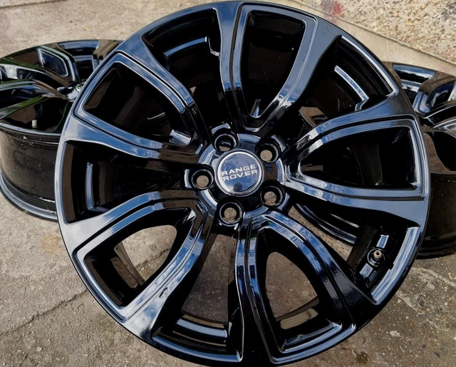 GENUINE RANGE ROVER Evoque 18” Alloy Wheels in Gloss Black £525.00 ...