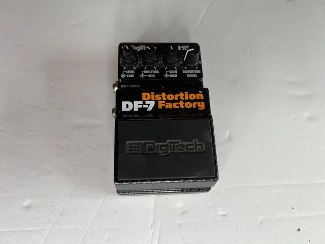 DIGITECH ® DF-7 ® Distortion Factory ® Pedal Efectos Guitarra* EUR 100 ...