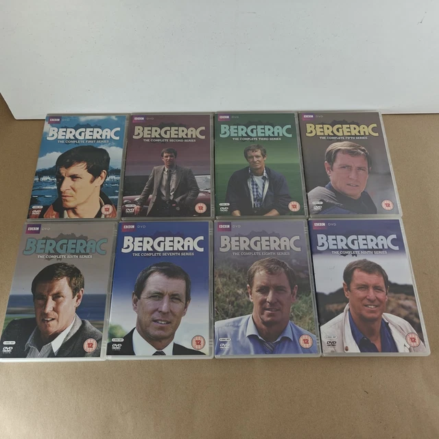 BERGERAC: THE COMPLETE Collection DVD Boxset, Series 1-9 *MISSING ...