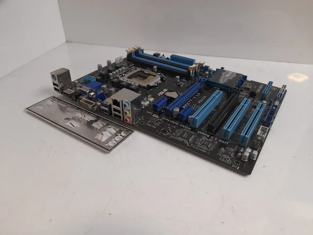 ASUS P8Z77-V LX Socket LGA1155 DDR3 ATX Motherboard With I/O Shield £59.89 - PicClick UK