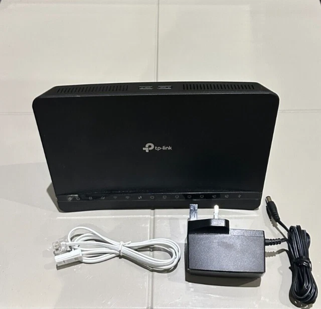 TP-LINK ARCHER VR1210V Ac1200 Wireless Dual Band Gigabit Voip Vdsl2/Adsl2+ Modem £29.99 ...