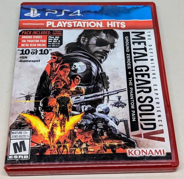 METAL GEAR SOLID V 5 Definitive Experience MGS 5 (PS4) inc Ground ...