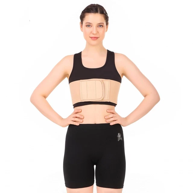 RIB BELT ELASTIC Wrap Injury Binder Compression Truss Brace Adjustable ...
