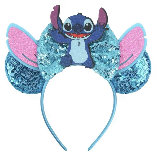 DISNEY INSPIRED LILO & Stitch ANGEL Mouse Ears Headband £7.99 - PicClick UK