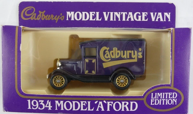 CADBURY'S MODEL A Ford Van 1934 Scale 1:43 (Limited Edition).(131) £11. ...
