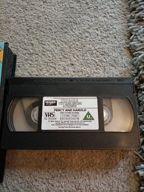 THOMAS THE TANK Engine & Friends - Vhs Video - Percy And Harold ...