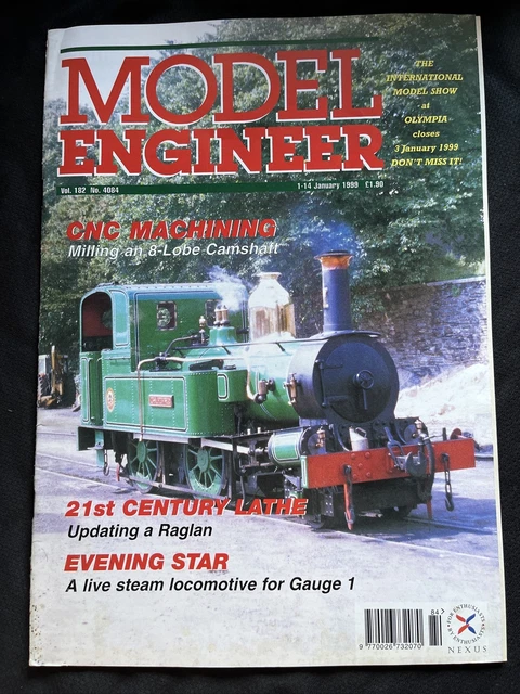 MODEL ENGINEER MAGAZINE Vol. 182 No. 4084 - 1st- 14th January 1999 EUR ...