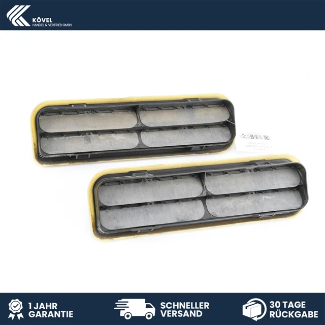 2X ENTLÜFTUNGSKLAPPE LUFTGITTER hinten Mercedes S212 E-Klasse Kombi ...