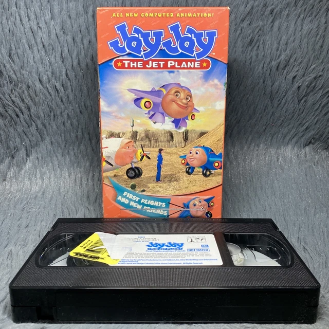 JAY JAY THE Jet Plane First Flights And New Friend VHS Tape 2002 ...