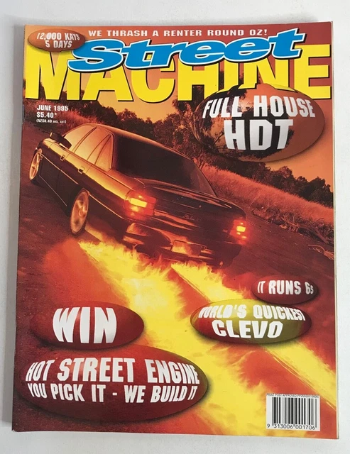 STREET MACHINE JUNE 1995 Magazine Vol 13 Number 4 $31.50 - PicClick AU