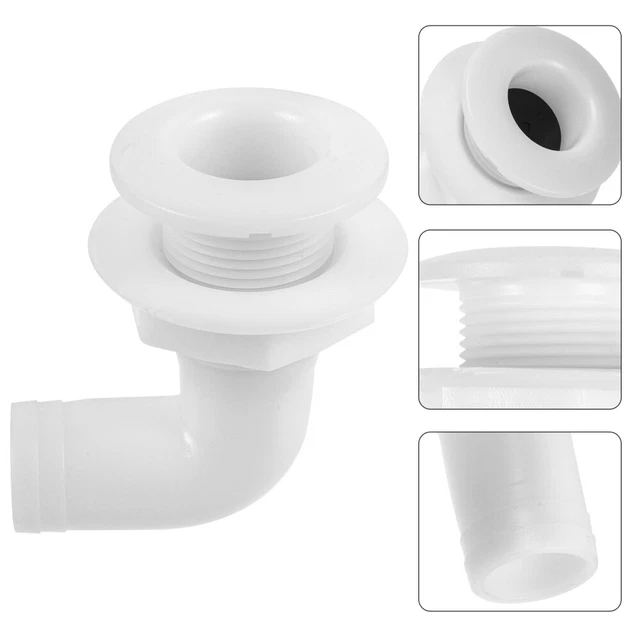 PLASTIC BOAT SCUPPER Plastic Boat Overflow Drain Fitting Plastic Boat ...