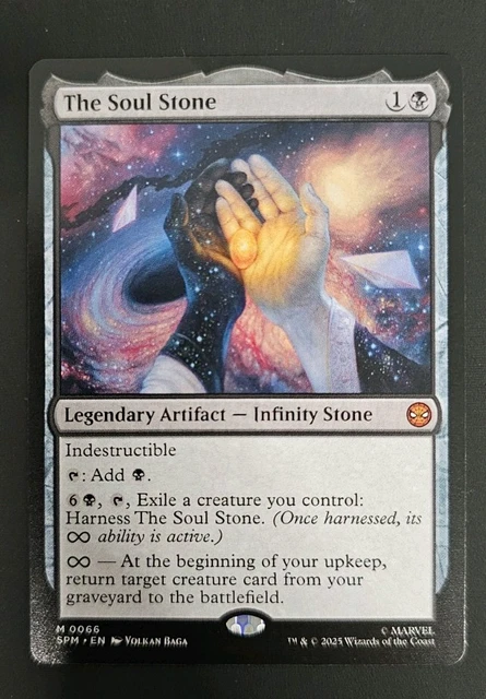 THE SOUL STONE Marvel's Spider-Man Regular Magic The Gathering Mtg £61. ...