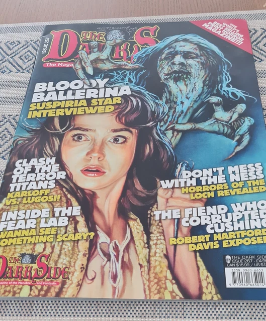 THE DARK SIDE magazine 267 2025 Suspiria Loch Ness Monster Pan Horror ...