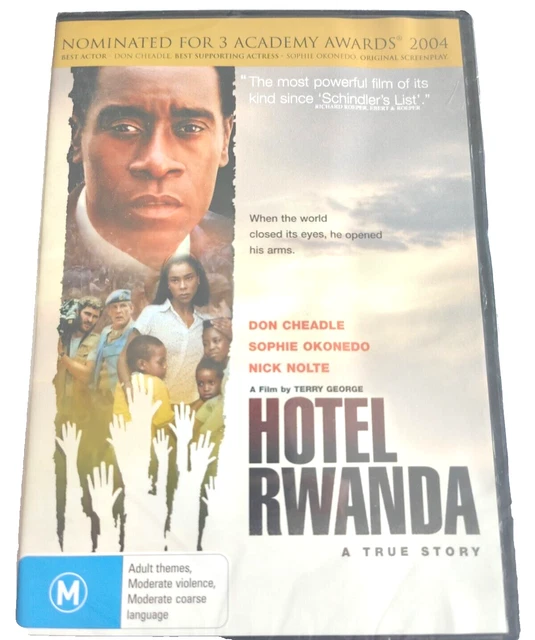 HOTEL RWANDA (DVD) Don Cheadle drama epic ! New and Sealed - fast post ...