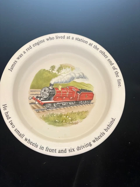 THOMAS THE TANK engine & friends bowl 1984 wedgwood £14.00 - PicClick UK