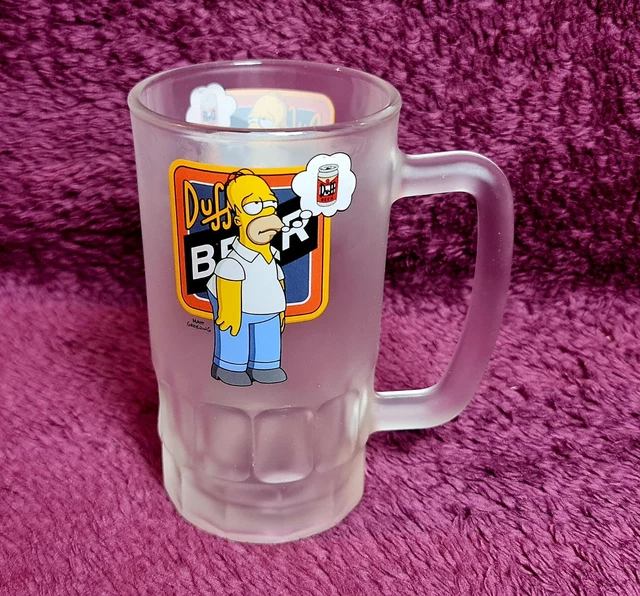 THE SIMPSONS. HOMER Simpson Duff Beef Glass. 2002 Vintage. £12.99 ...