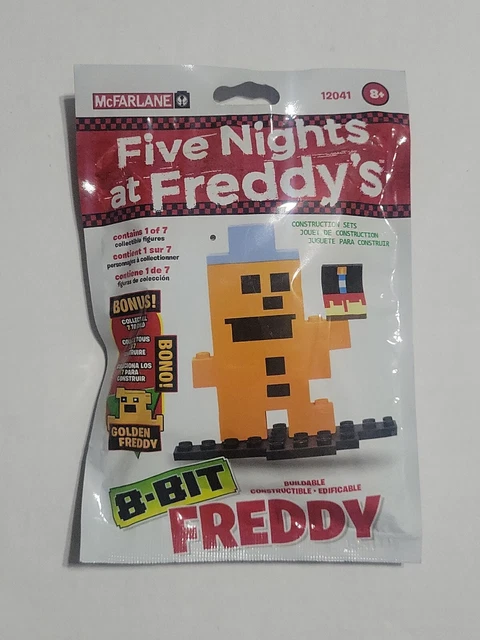 MCFARLANE FIVE NIGHTS at Freddy's FNAF 8-Bit Series 1 FREDDY SEALED NEW ...
