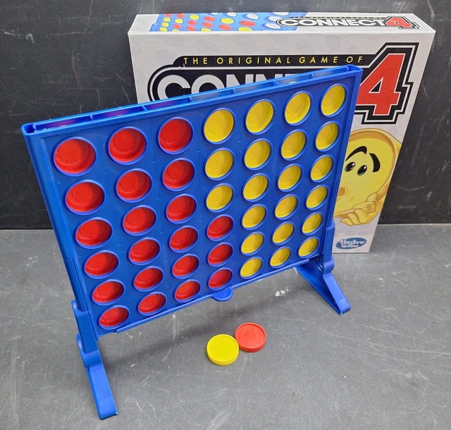 HASBRO CONNECT 4 2013 Strategy Board Game - 4 in a Row Game No ...