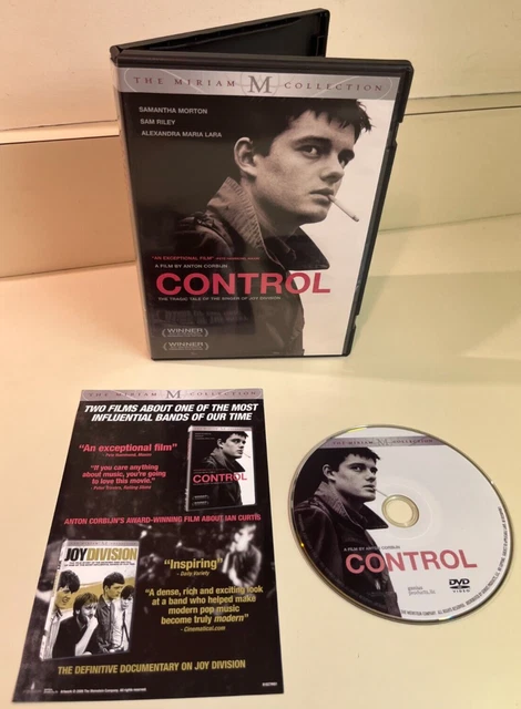 CONTROL DVD, SAMANTHA Morton, Sam Riley, "A Tragic Tale of Joy Division ...