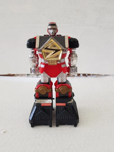 MIGHTY MORPHIN POWER Rangers Red Shogunzord Warrior MegaZord Red Shogun ...