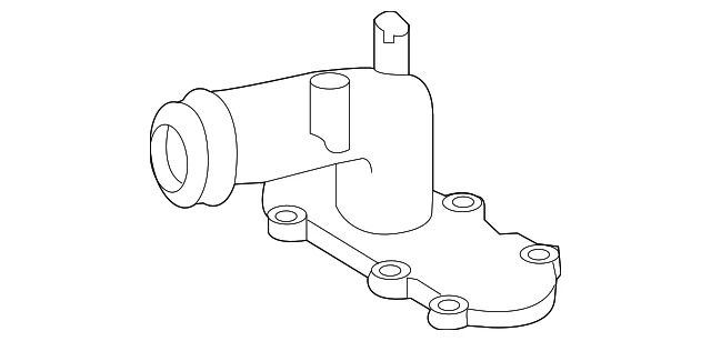 GENUINE NISSAN WATER Inlet 14075-EZ35A $84.04 - PicClick CA