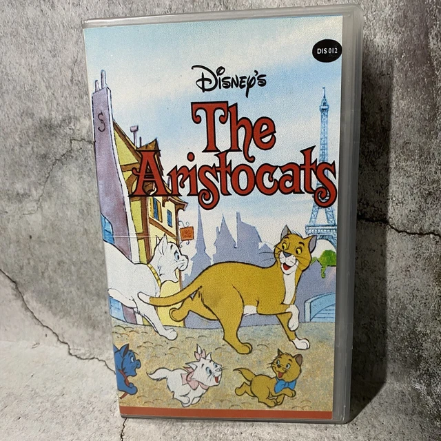 WALT DISNEY VHS Film 'The Aristocats' Vintage Vhs Rare Artwork £9.95 ...