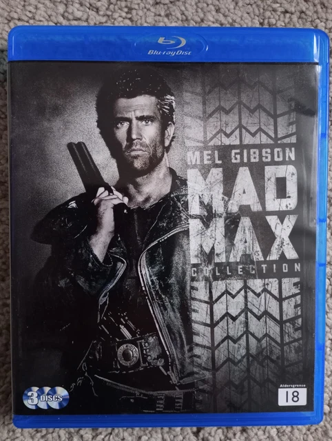 MAD MAX COLLECTION (Blu-ray, 3 disc box set) Trilogy MEL GIBSON Road ...