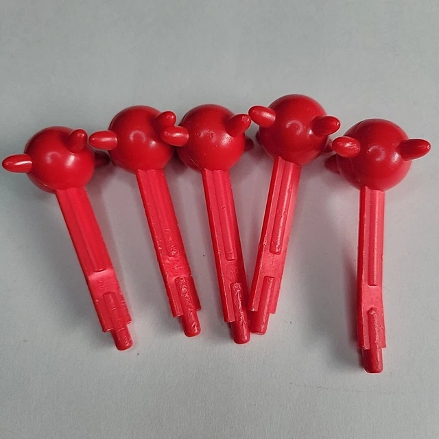 LOT OF 5 Fisher-Price Imaginext Missile Projectile Red Pirate Cannon ...