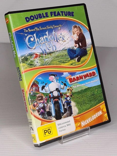CHARLOTTE'S WEB + Barnyard (Dakota Fanning) (2006) (PG, DVD R4) $23.00 ...