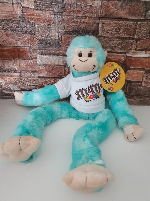 M&M'S BLUE MONKEY Plush Rare Collectable £30.00 - PicClick UK