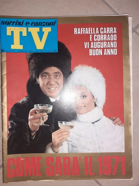 TV SORRISI E Canzoni 1971 Rivista Settimanale Vintage D'epoca Collezione EUR 5,50 - PicClick IT
