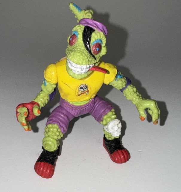 TMNT MONDO GECKO action figure 1990 Teenage Mutant Ninja Turtles Loose ...