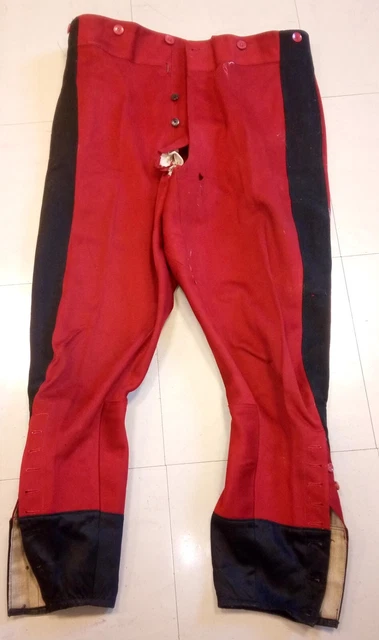 ORIGINAL WW1 CULOTTE M88 officier INFANTERIE CUIRASSIER french breeches ...