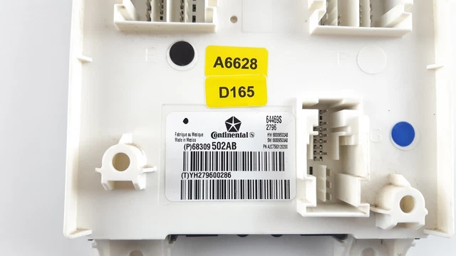 MODULE DE CONTRÔLE Du Corps Dodge Challenger Bcm 68309502Ab / A6628 ...
