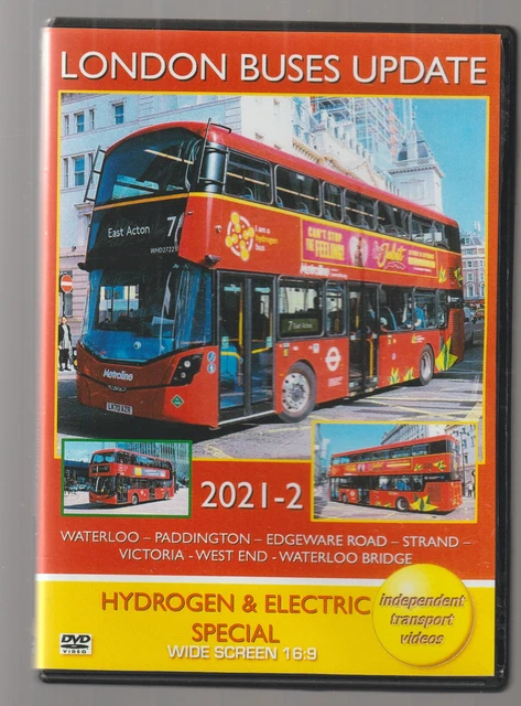 LONDON BUSES UPDATE 2021-2 Hydrogen & Electric (DVD) Bus Transport DVD ...