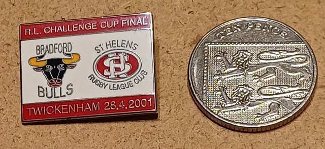 ST HELEN'S RUGBY League Pin Badge £4.83 - PicClick UK