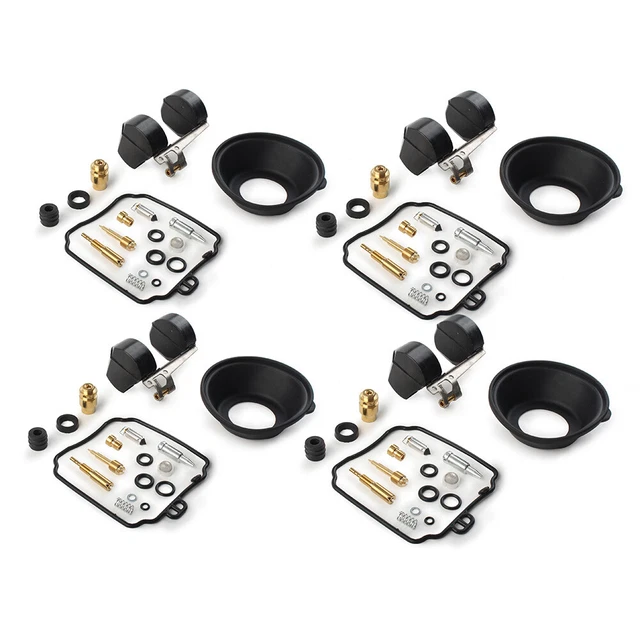CARBURETOR REPAIR KITS 4 Sets For Yamaha XJ600S Seca II 1996-2003 £22. ...