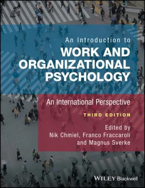 UNE INTRODUCTION À La Psychologie Du Travail Et Des Organisations : Un ...