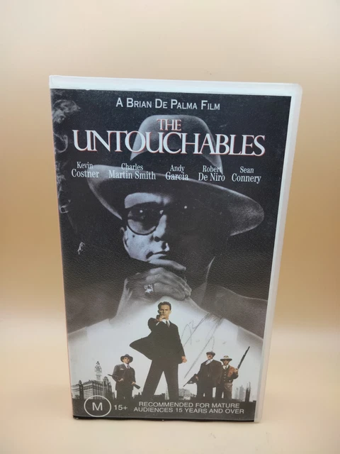 THE UNTOUCHABLES VHS Movie Video Tape. Robert De Niro Sean Connery ...