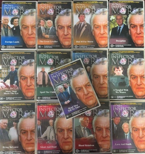 DVD INSPECTOR MORSE (13 Disc Collection) JOHN THAW £13.15 - PicClick UK