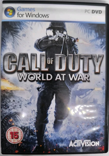 CALL OF DUTY: World at War 2008 - PC - Complete With Manual - VGC £5.42 ...