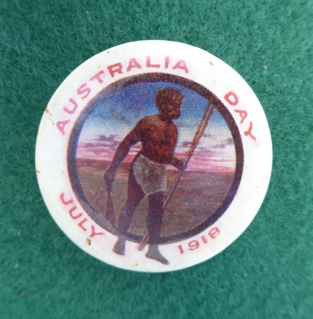 WW1 AIF AUSTRALIA Day 1918 Australian Native Button Day Badge EUR 18,11 ...
