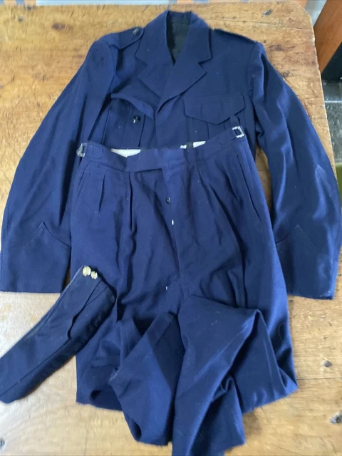 OLD RAAF AUSTRALIAN UNIFORM VIETNAM ERA Jacket Trousers and forage cap ...