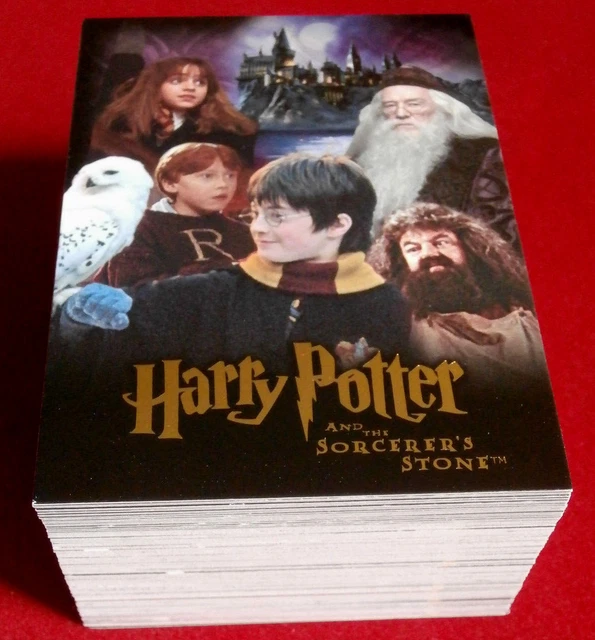 HARRY POTTER, SORCERER'S STONE - COMPLETE BASE SET (90 cards) ARTBOX ...