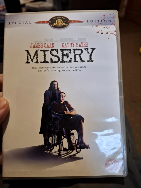 MISERY SPECIAL EDITION DVD Thriller James Caan Kathy Bates R2 UK VGC £9 ...