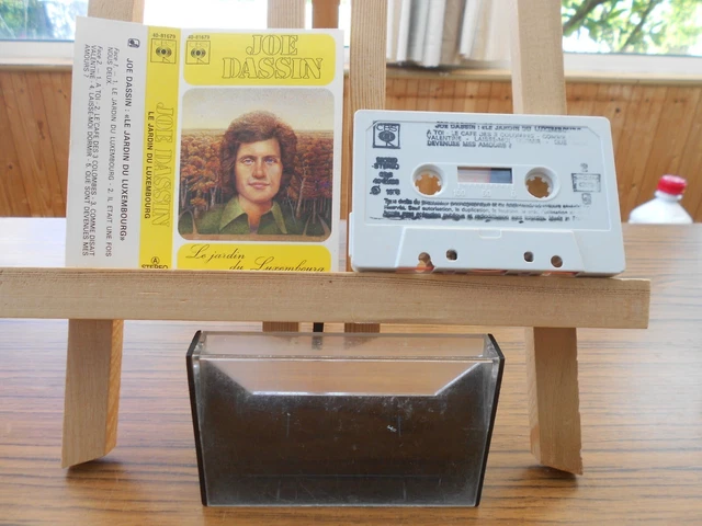 CASSETTE K7 AUDIO Tape De Joe Dassin Les Jardins Du Luxembourg EUR 2,00 ...