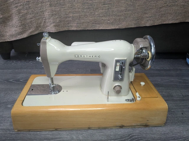 VINTAGE BROTHER DELUXE Foreign Sewing Machine Sew Tric Electric Spares ...