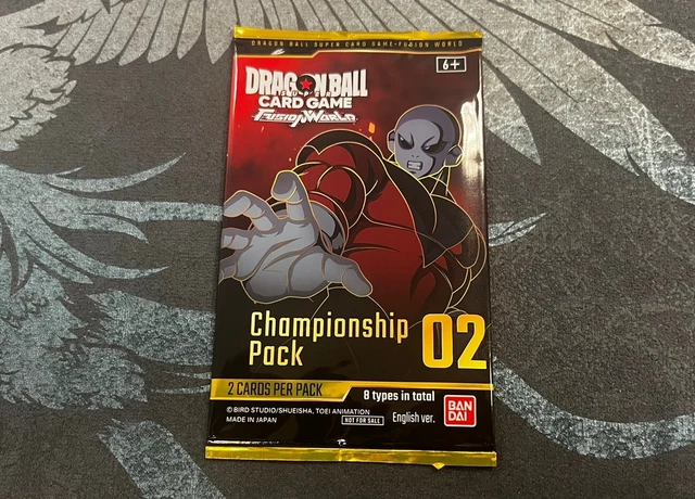DRAGON BALL SUPER Fusion World Championship Pack 02 Top Cut Tournament Promo EUR 23,90 - PicClick FR