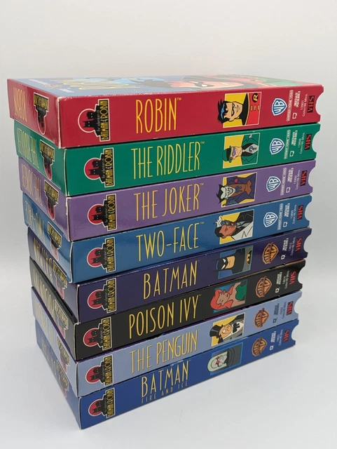 BATMAN THE ANIMATED Series / Adventures of Batman & Robin -- Lot of 8 ...