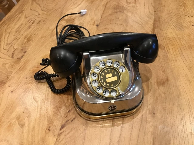VINTAGE BELGIUM BELL TELEPHONE MODEL RTT 56A CIRCA 1950s - REFURB IN ...